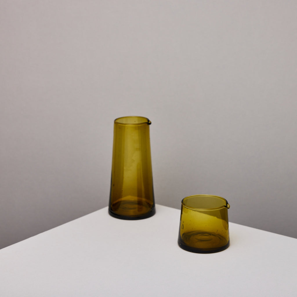 Amber Tall Jug The Atlas Works